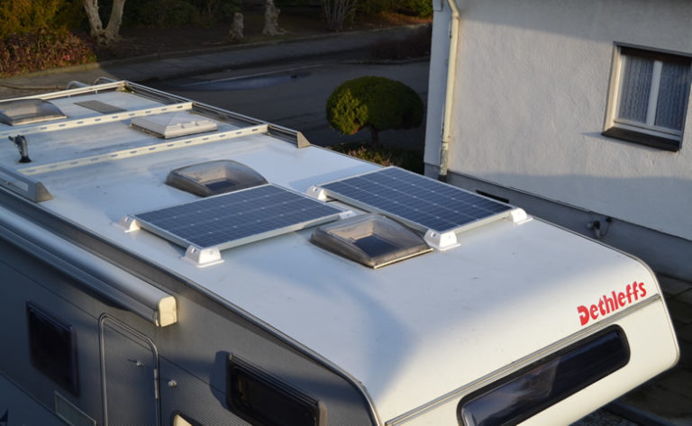 Solaranlage Wohnmobil Mit Einbau